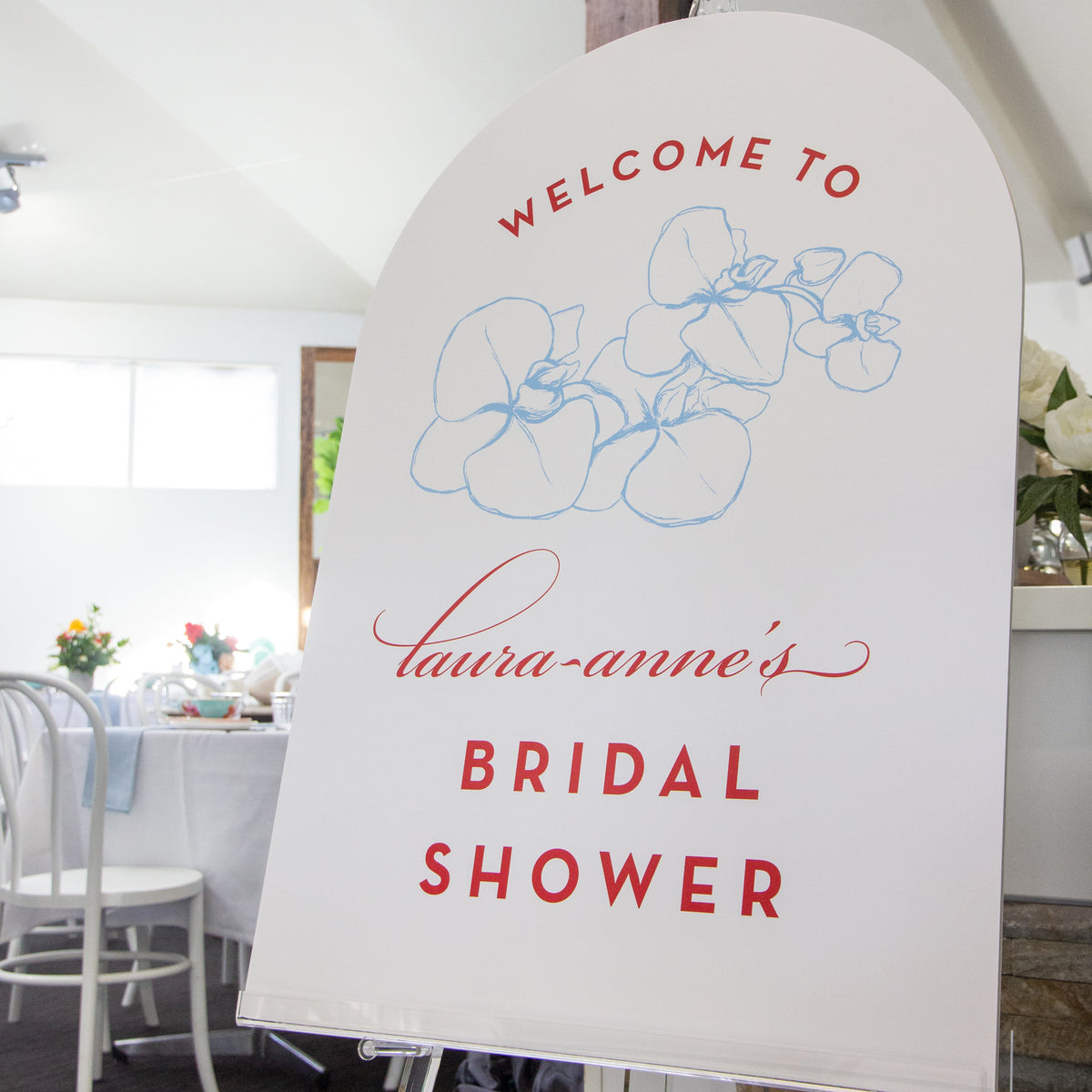 Arch welcome sign – PaperJamStudio